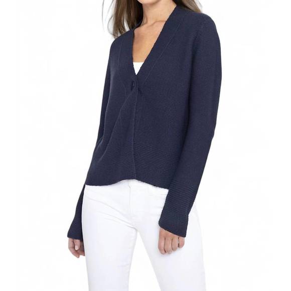 Kinross | Sweaters | New Kinross One Button Textured Cardigan In ...